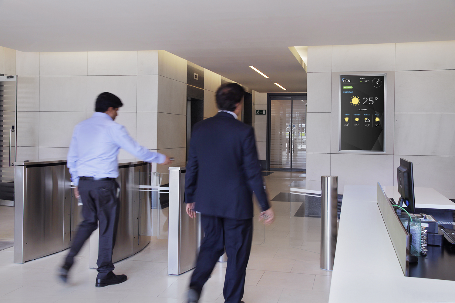 PROPERTY NEWS – ECN UPGRADES FOYER DISPLAY AT 3 SHELDON SQUARE ...